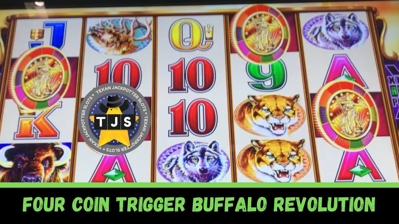BIG WINS ON BUFFALO GOLD REVOLUTION SLOT MACHINE HEADS RE-TRIGGERS FREE ...