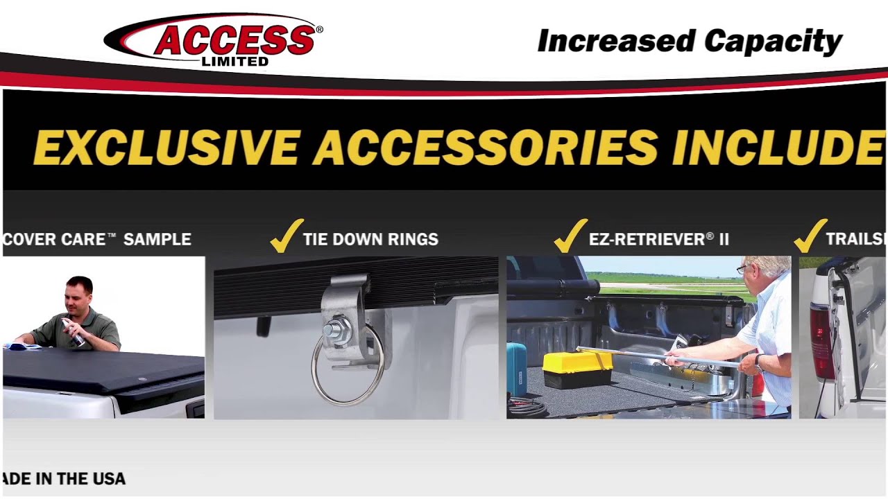 ACCESS® Limited Edition Roll-Up Cover Features - YouTube