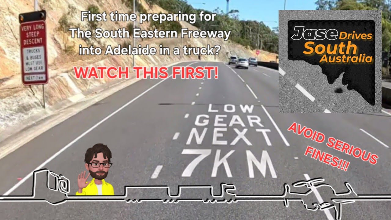 Pt 1. New Truck Drivers, watch this before going down the South Eastern ...