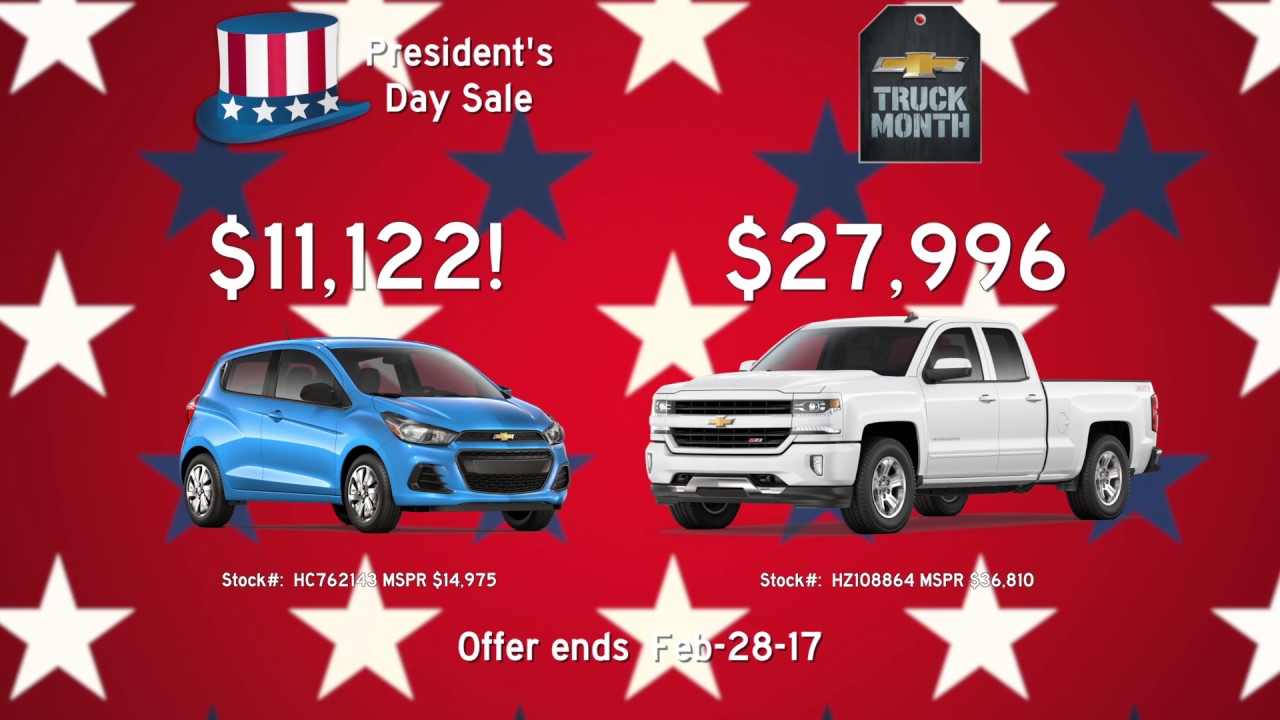 John Holt Chevrolet President’s Day 2017 - YouTube