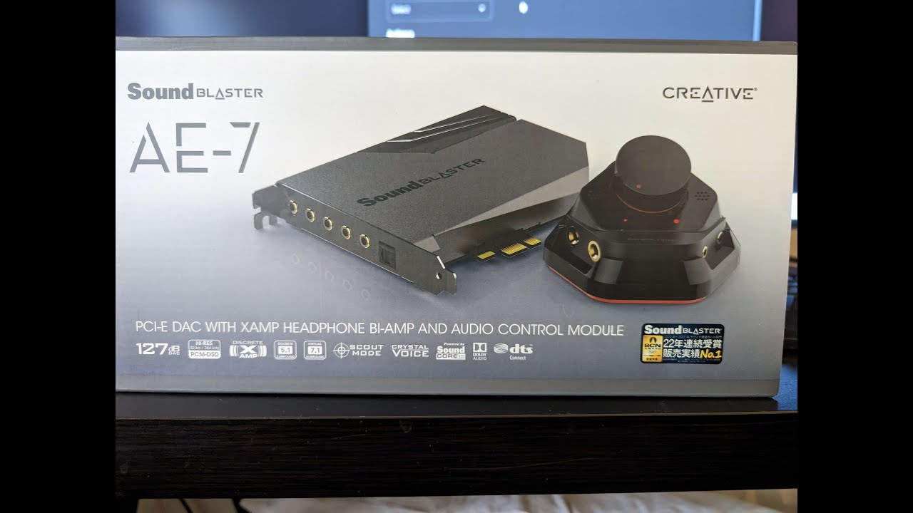 Sound Blaster AE-7 Unboxing || 2023 - YouTube
