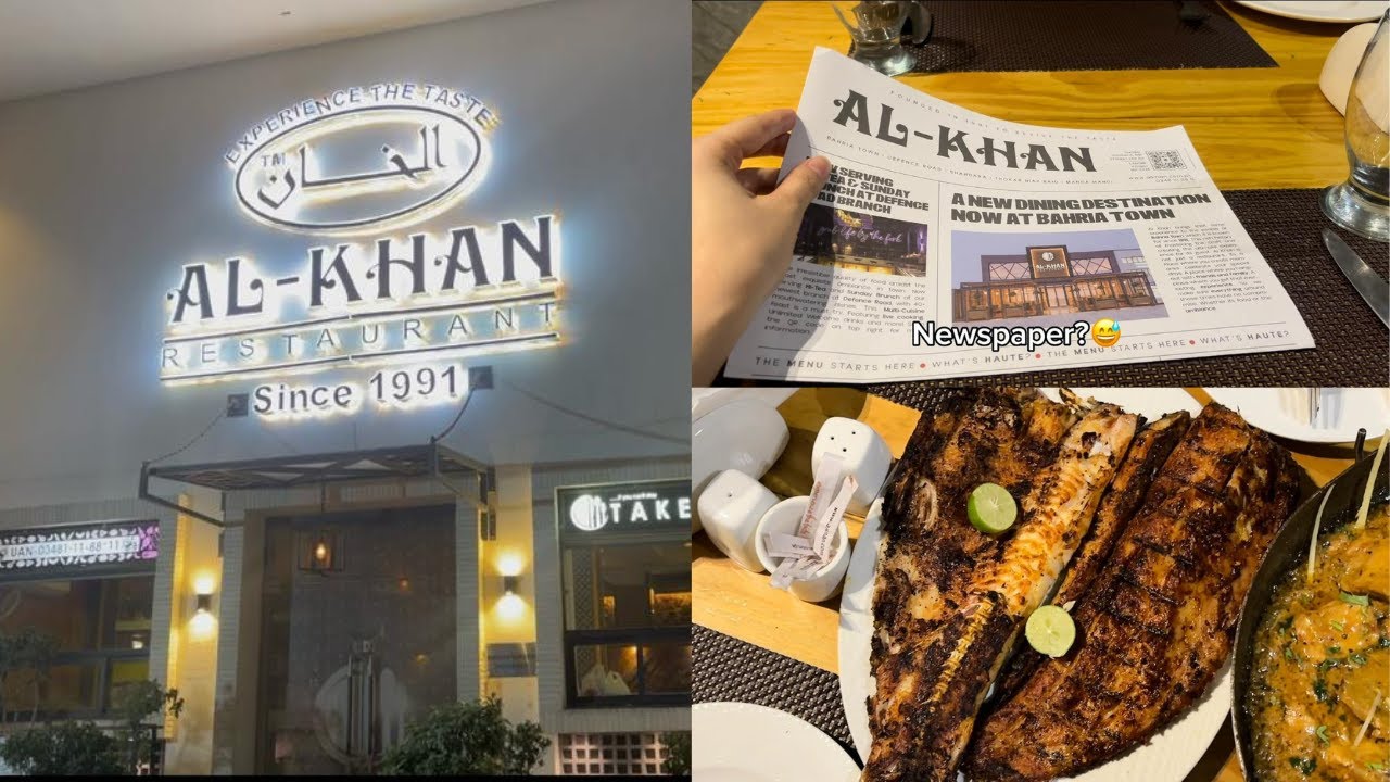 A Feast of Family Love | Al-Khan Restaurant Lahore. - YouTube