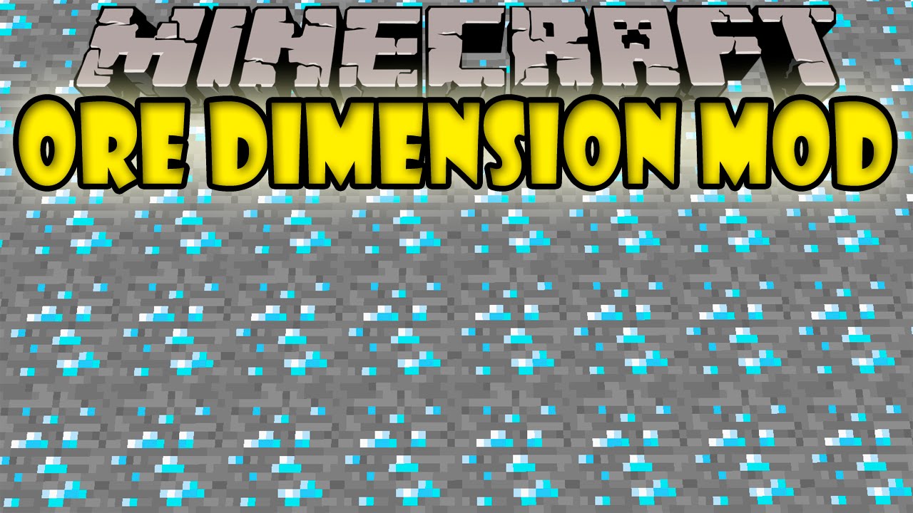 ORE DIMENSION MOD - Ores INFINITOS!! (Un poco trampa xD) - Minecraft ...