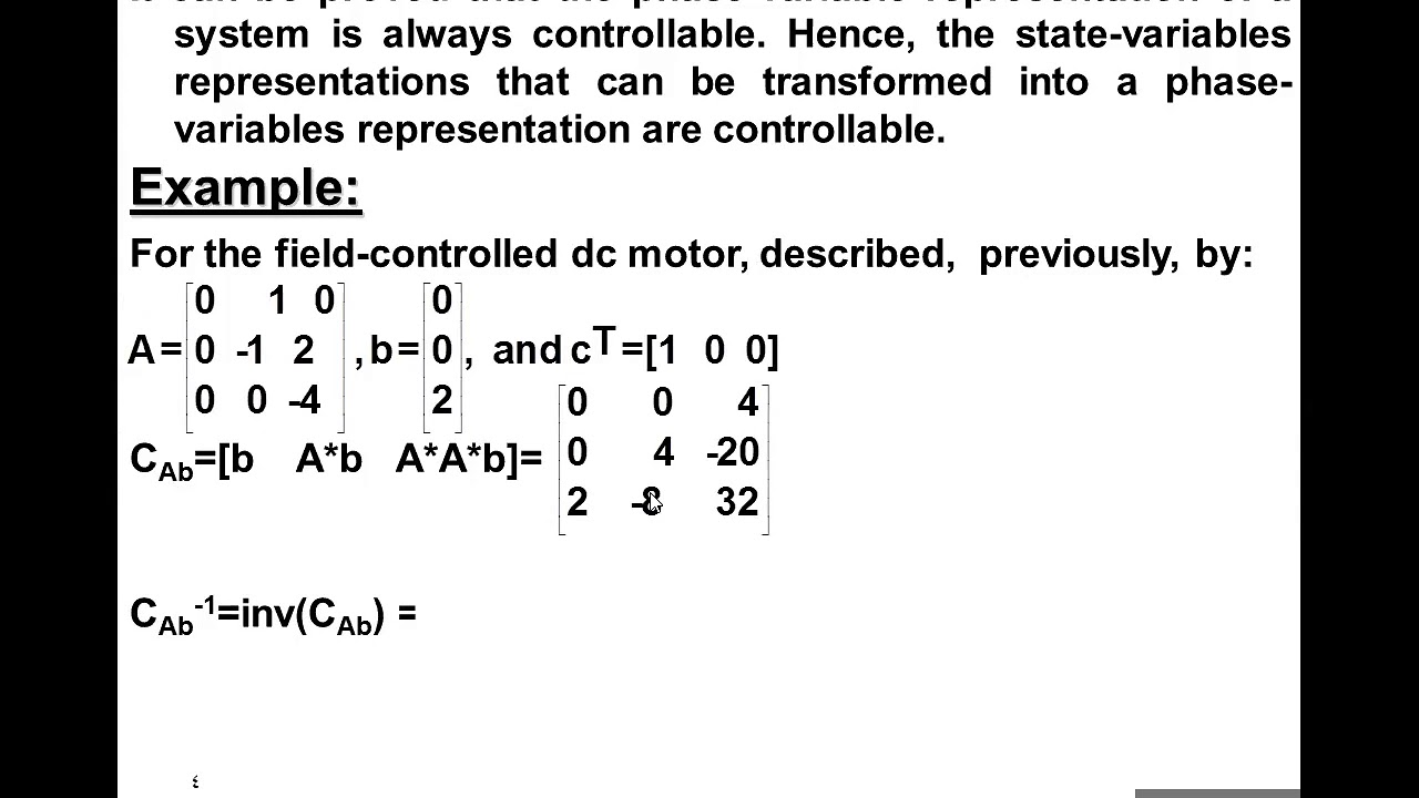 Automatic Control, Chapter 2 Part2 2020 - YouTube