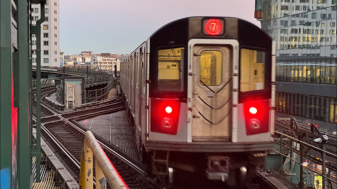 Experimental 7 train announcements - YouTube