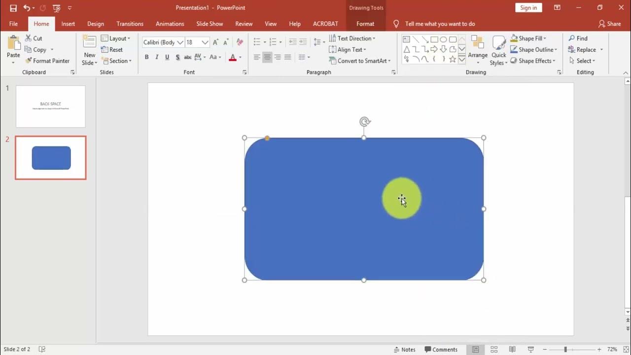 How to align text to a shape in Microsoft PowerPoint - YouTube
