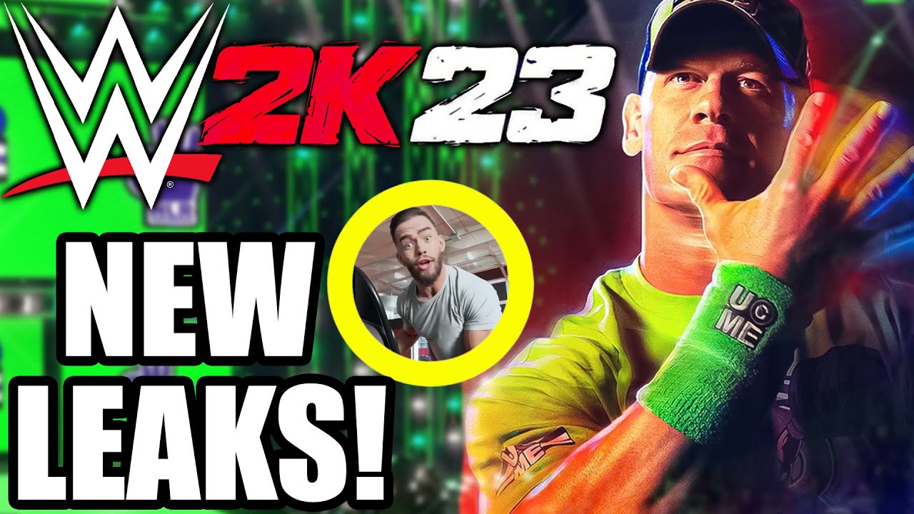 WWE 2K23 Cover Art LEAK! (New Ad Revealed, Release Date Confirmed ...