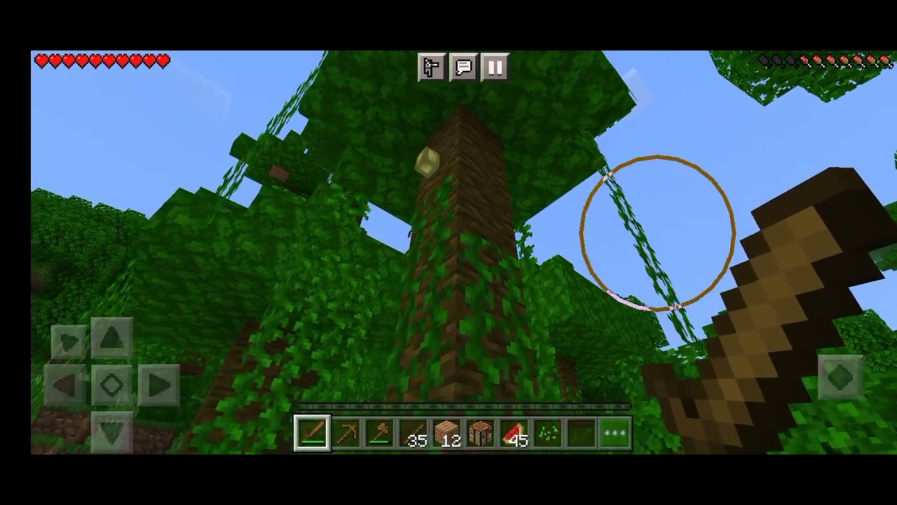 Playing Minecraft first day with survival series #1 - YouTube