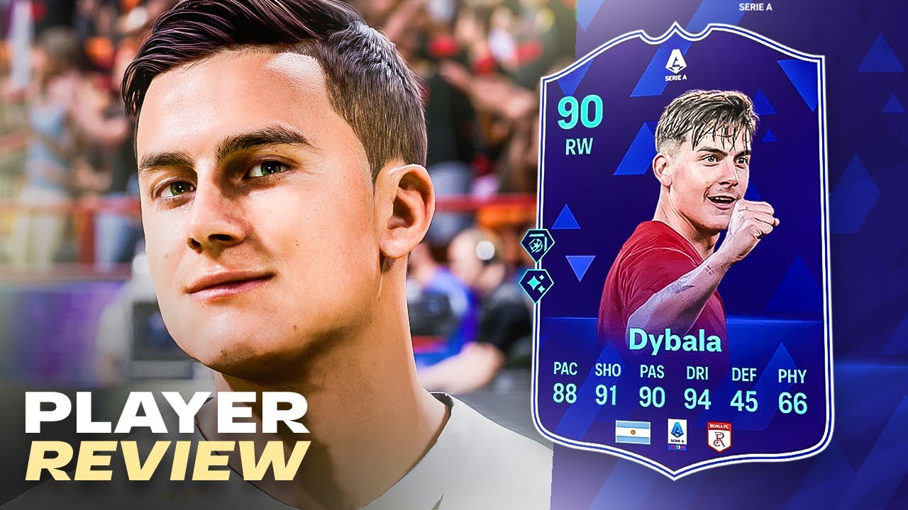 ABSOLUTE JOKE! 90 POTM DYBALA REVIEW - YouTube