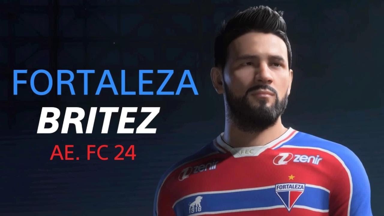 AE FC24 como criar Britez do Fortaleza - Face + Stats Tutorial (4k-HD ...