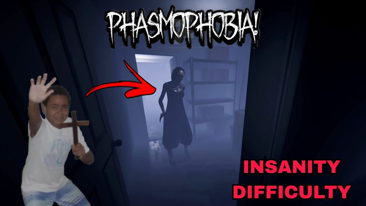 PHASMOPHOBIA | INSANITY DIFICULTY GHOST HUNTING GONE WRONG BUT WE DID IT - YouTube