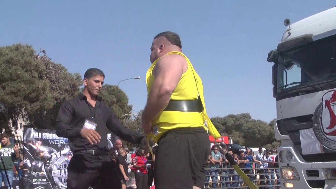 Jordan hosts World's strongest man competition - YouTube