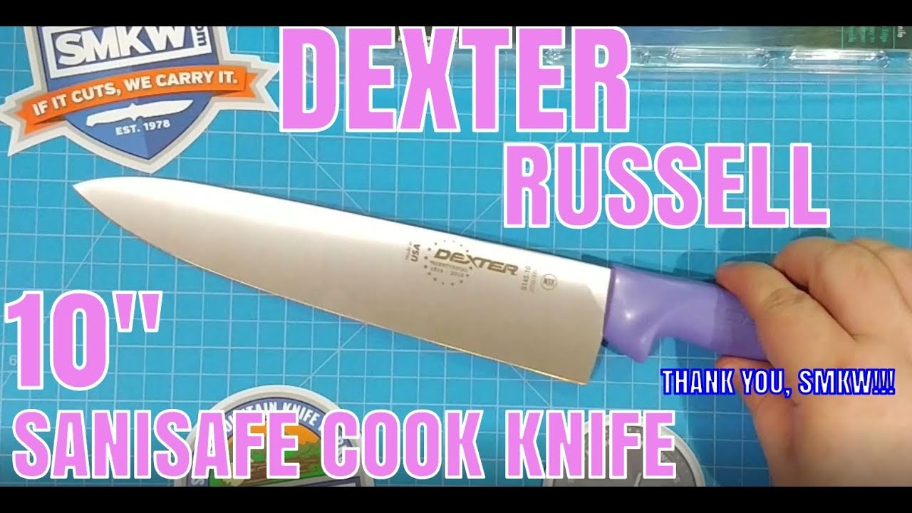 DEXTER 10" COOK KNIFE LUNCH PREP: GREAT IN THE KITCHEN - YouTube