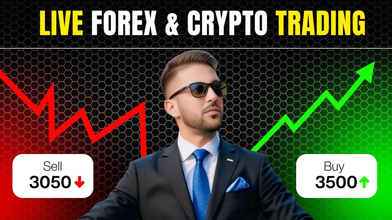 Live Gold & Crypto Trading # 135 | SMC | What is Reclaimed Block ? | 05/05/2025 | SHR FX - YouTube