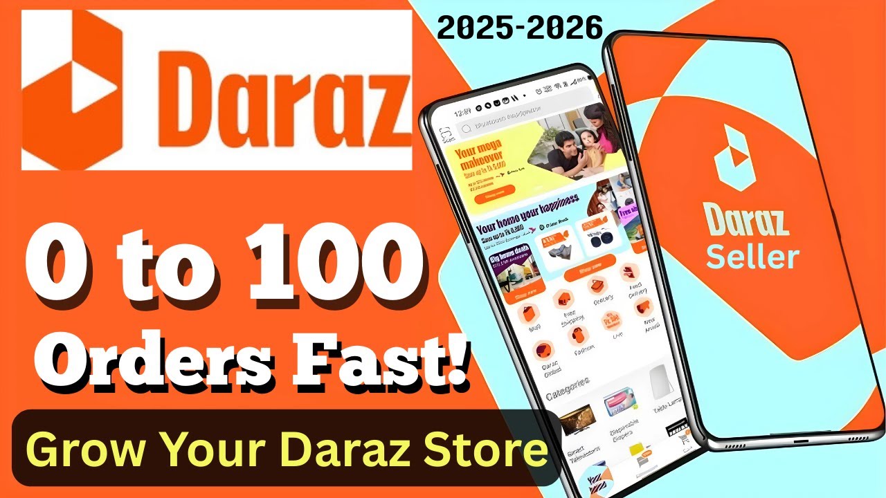 Daraz Seller Tips | How to Grow Your Daraz Store | 0 to 100 Orders Goal ...