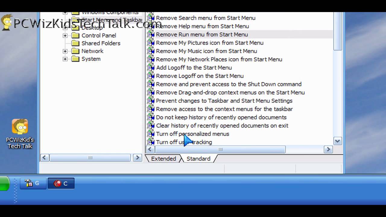 Windows XP, Vista, 7 Tip - Customizing the Startup Menu - YouTube