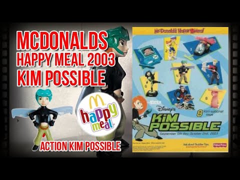 McDonald’s Happy Meal Toys 2003 – Kim Possible - Action Kim Possible ...