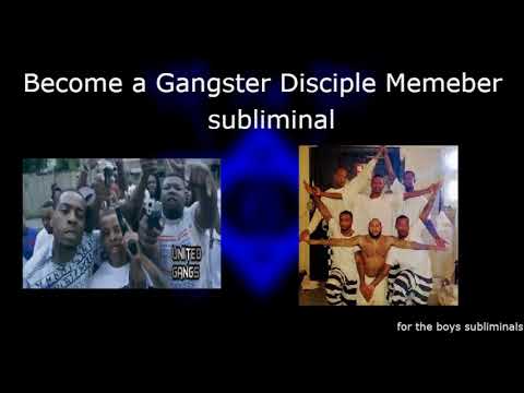 gangster disciple member// gang subliminal - YouTube