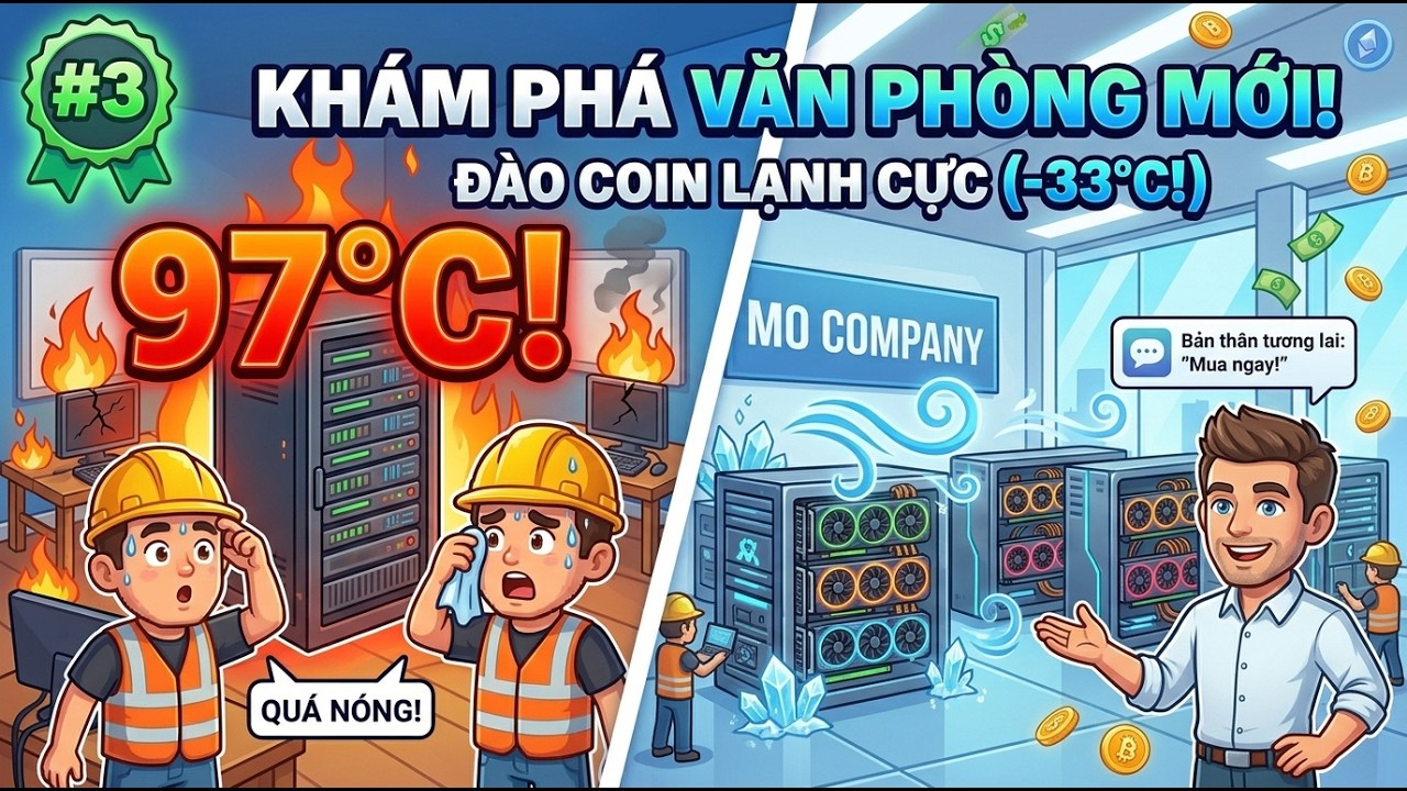 Crypto Miner Tycoon Simulator #3 - Khám Phá Chỗ Thuê Mới Để Đào Coin ...