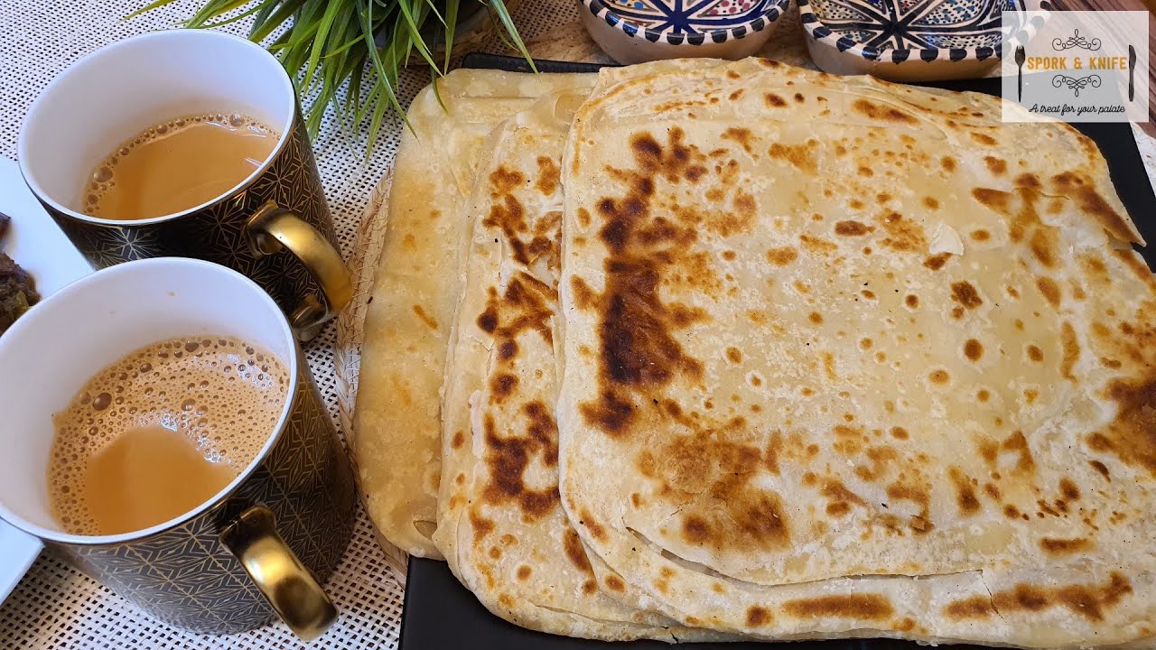 Yemeni Paratha & Chai Adani | شاي عدني | خبز اليمني | Spork & Knife ...