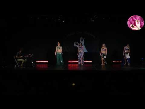 Tetiana Tesliuk on Danish Open Bellydance Festival 2018 - group improvisation Tabla solo