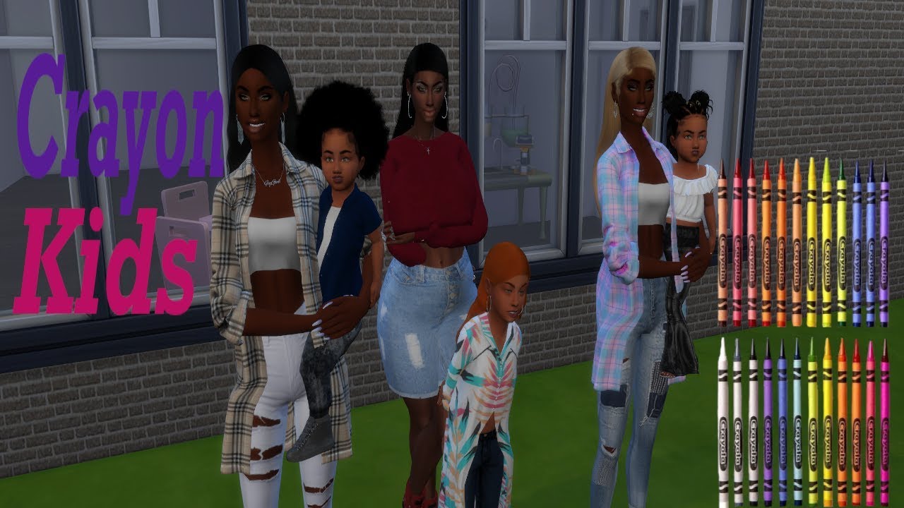Crayon Baby Challenge 🍼The Sims 4 Lets play 🍼 #23 Birthdays all around ...