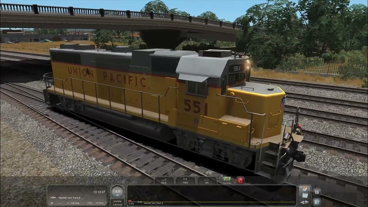 Train Simulator Classic - [EMD GP38-2] - Yard Work (UP 551) - 4K UHD - YouTube