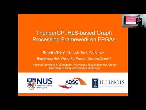 ThunderGP: HLS-based Graph Processing Framework on FPGAs - YouTube