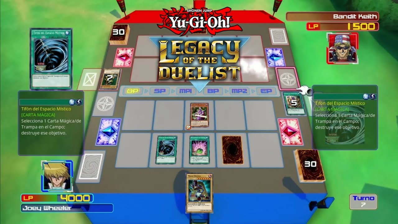 Joey Wheeler vs Bandit Keith | Yugioh: Legacy of the Duelist | Dark ...
