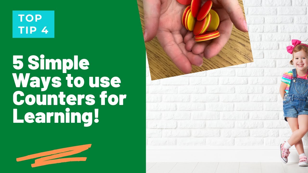 Top Tip For Learning: With Counters 5 Simple Ways! - YouTube