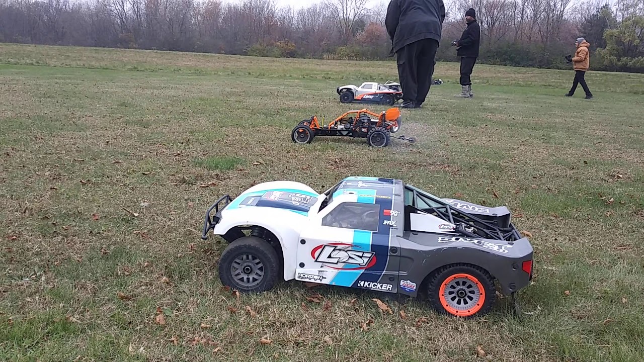 1\5 scale drag race - YouTube