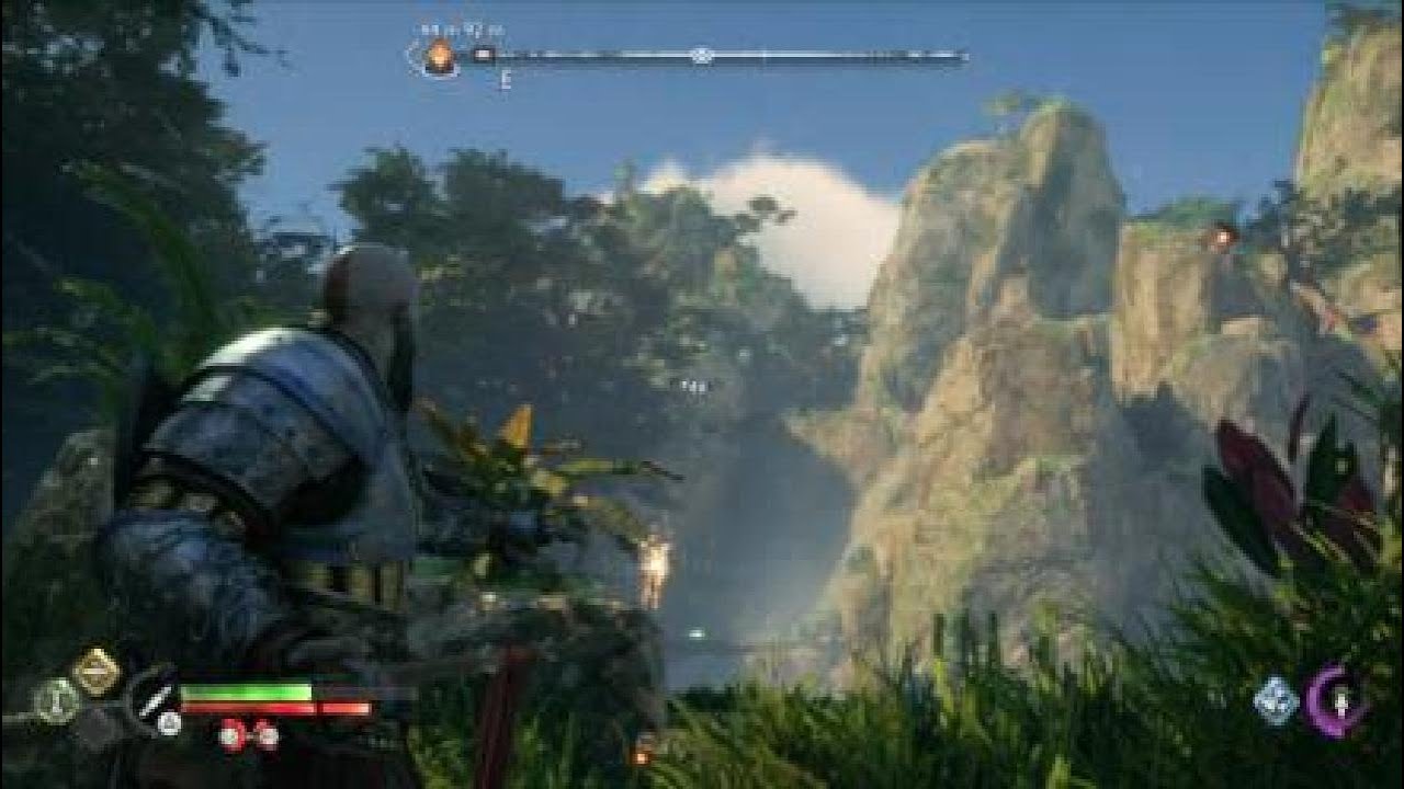Kratos Long Spear Throw! God of War Ragnarok! - YouTube