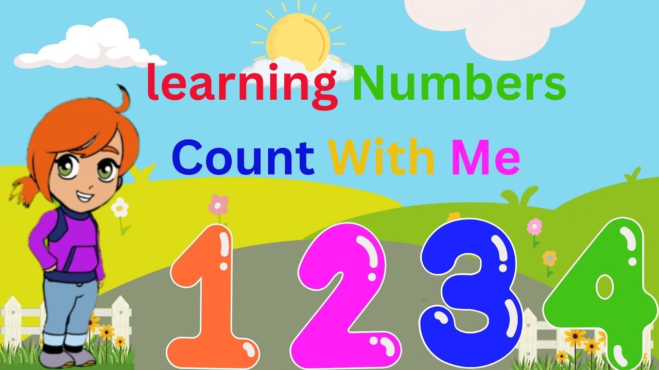 Numbers 1-10 for Kids, Counting with Colorful Objects | Count from 1 ...