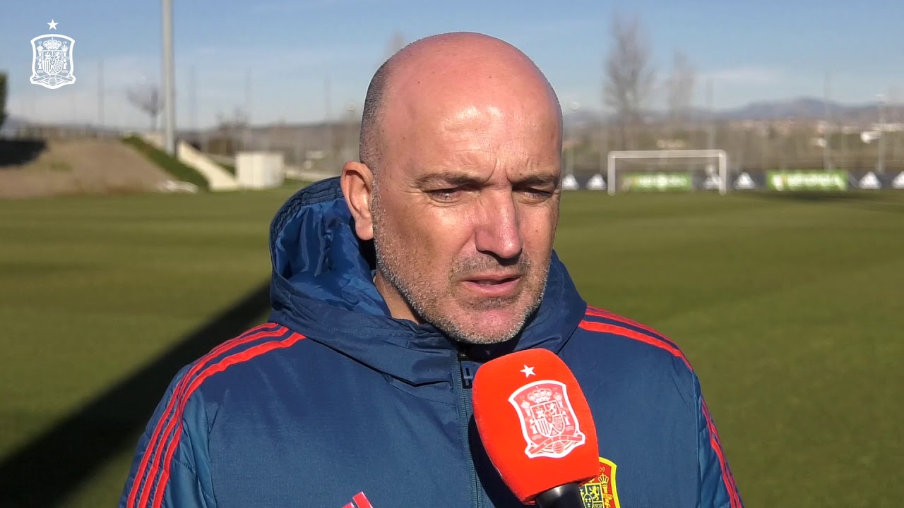 Declaraciones de David Gordo, seleccionador Sub-17, antes del amistoso ...
