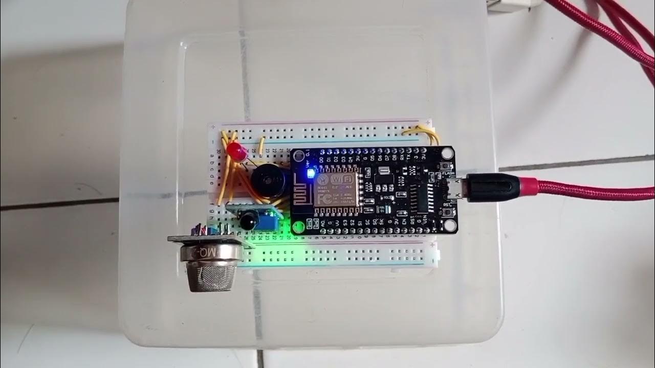 Tugas PJBL Alat Pendeteksi Asap dan Api - YouTube