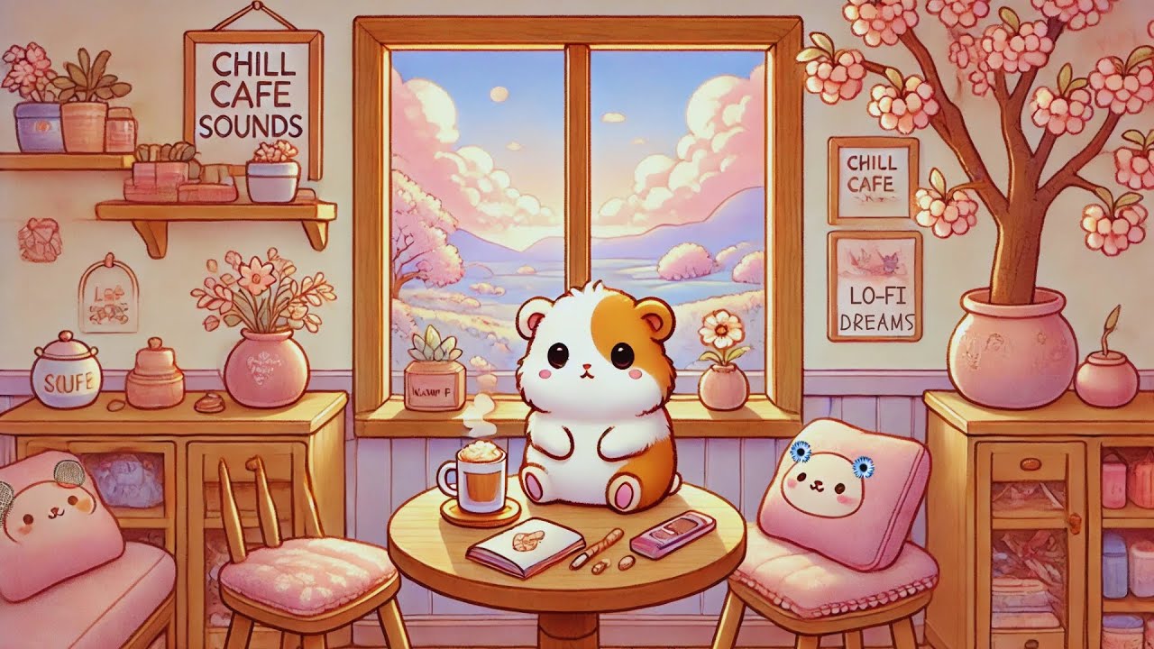 Chill Cafe Sounds: Kawaii Lo-fi Dreams - YouTube