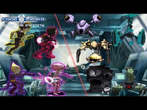 Code Lyoko: Quest for Infinity - All Bosses (MAX Power LW's)