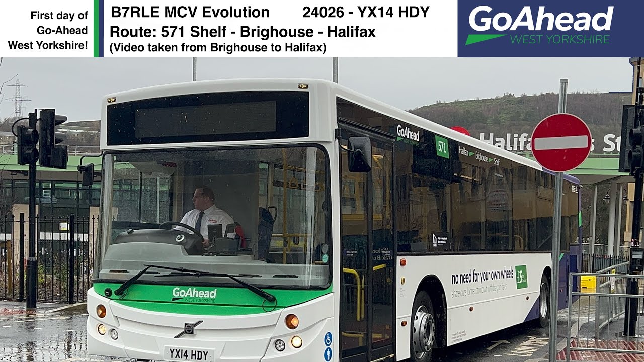 *kind of a route visual* Route 571 Brighouse - Halifax (short run ...