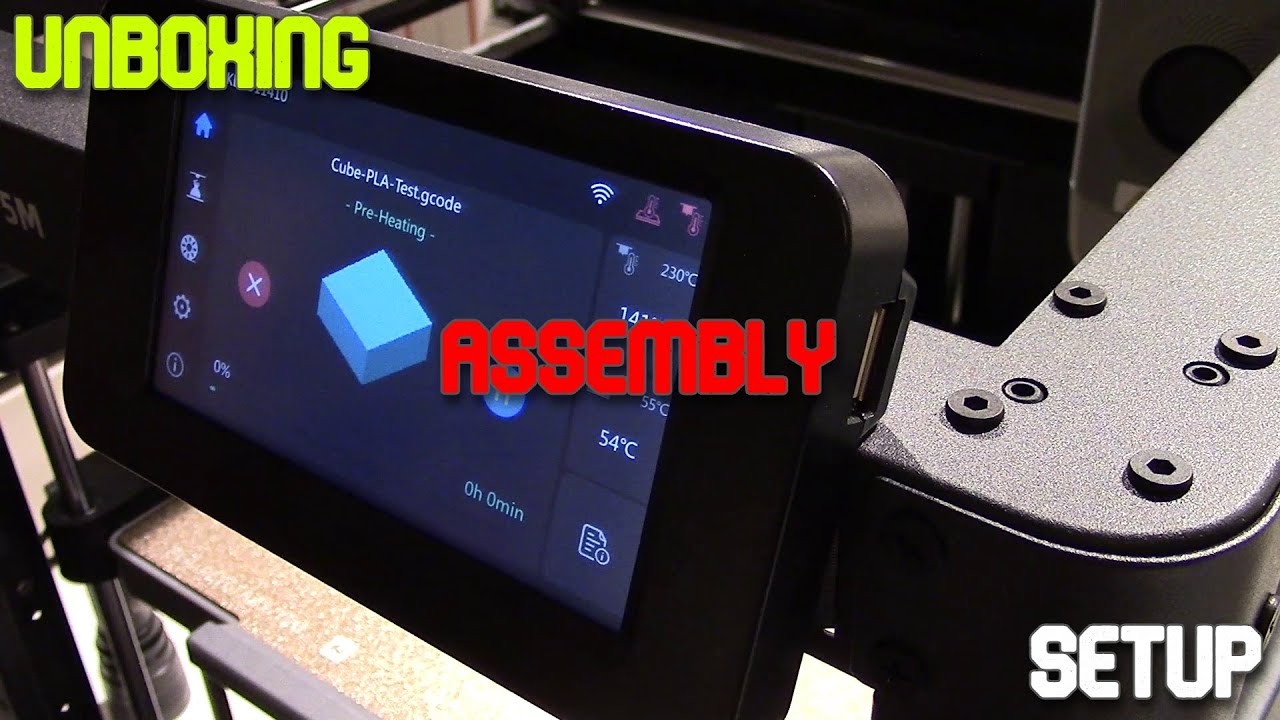 Flashforge Adventurer 5M 3D Printer | Unboxing, Setup and Test Print ...