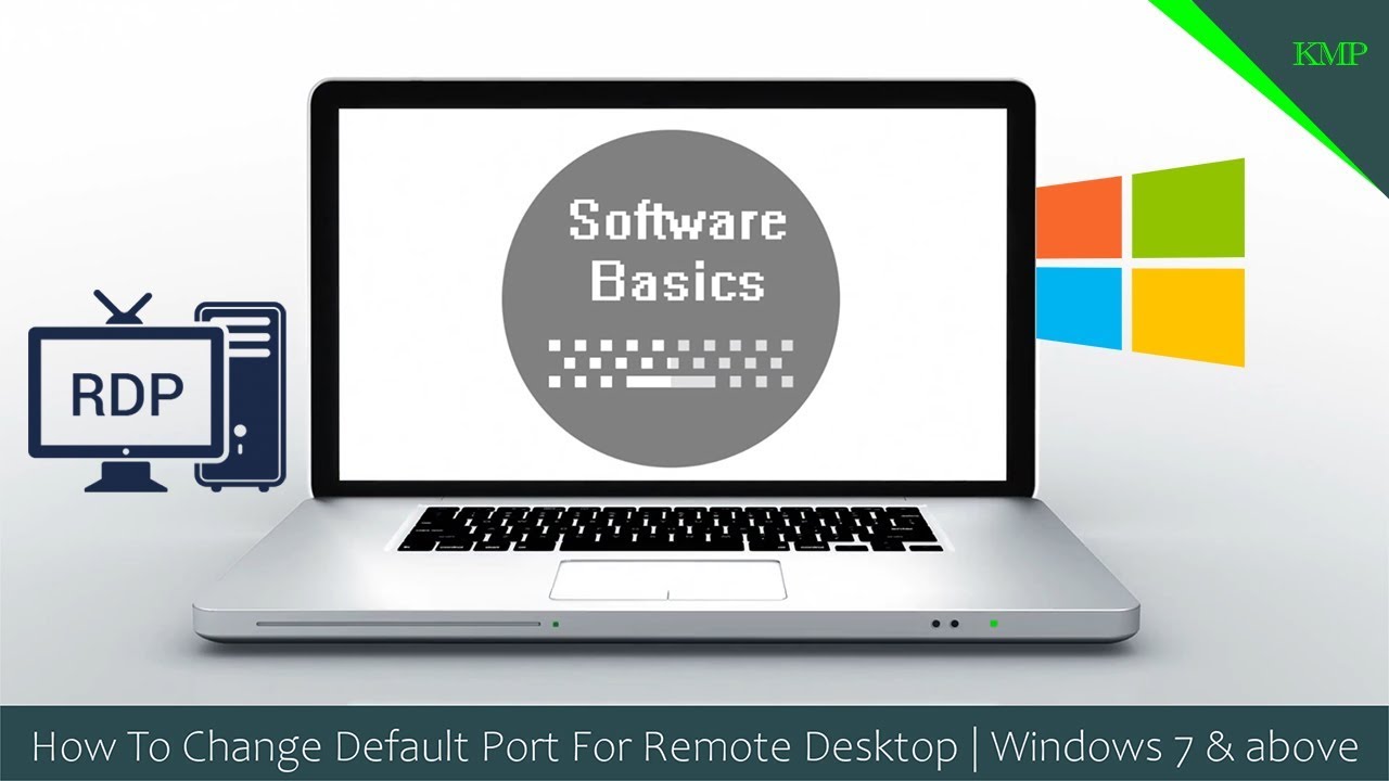 How To Change Default Port For Remote Desktop | Windows 7 & above - YouTube