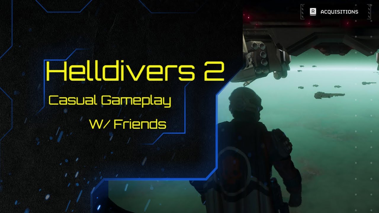 Helldivers 2 - Helldive difficulty w/ friends, Join and chat! - YouTube