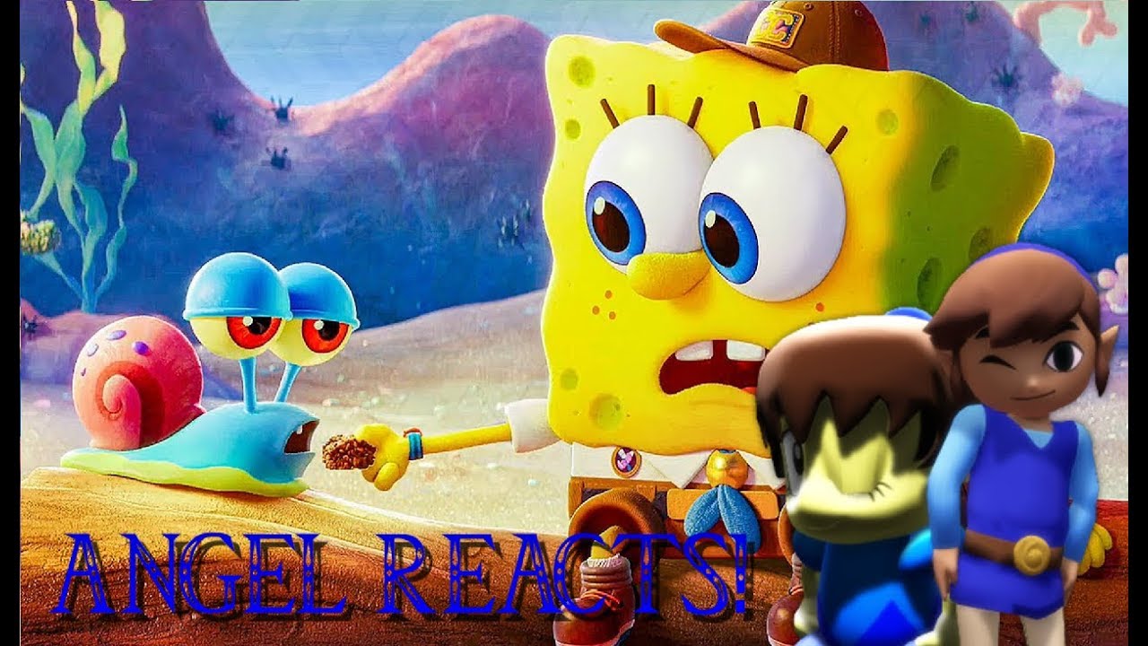 ANGEL REACTS! THE SPONGEBOB MOVIE: SPONGE ON THE RUN Trailer 2020 - YouTube