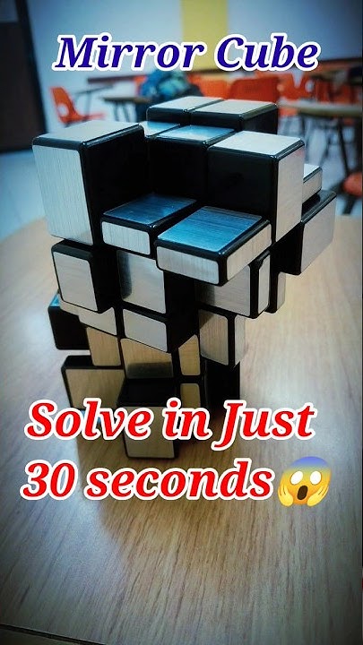 mirror cube solve in 30 seconds only😱 #mirror #cube #shorts - YouTube