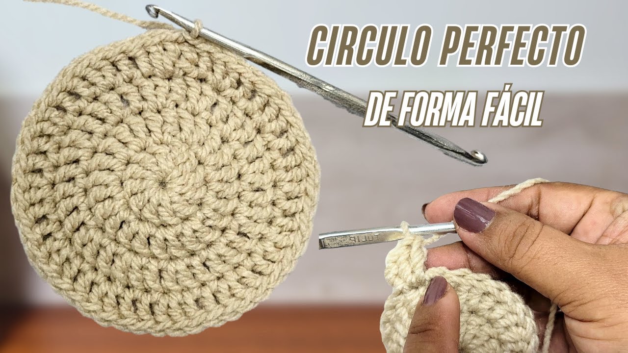 (20) Tips y Trucos Fáciles Crochet – Aprende a Tejer Circulo Perfecto a ...