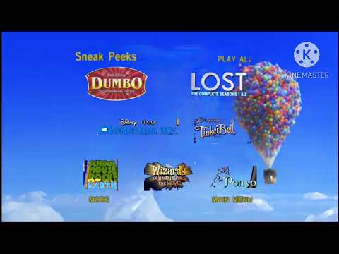 Sneak Peeks Menu to UP DVD Game 2009 DVD (what if?!)