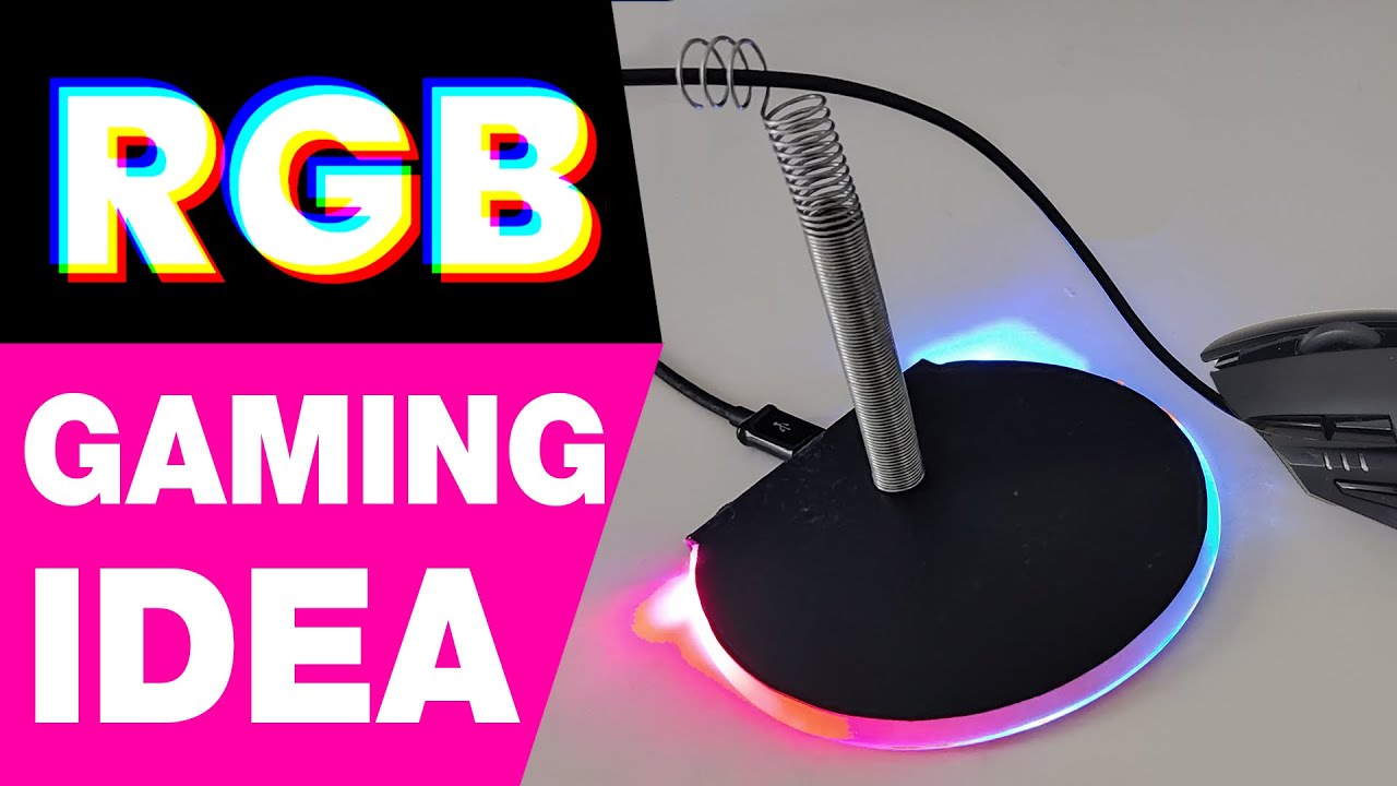 Mouse Bungee DIY- 5 Easy Steps - Under $3 - PRO or Noob #mousebungee # ...