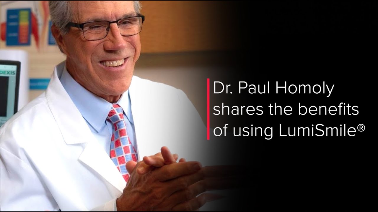 Dr. Paul Homoly shares the benefits of using LumiSmile® - YouTube