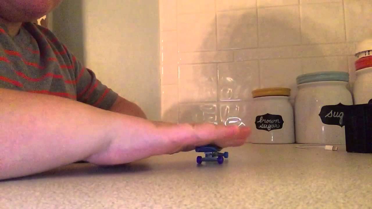 Impossible on a tech deck fingerboard! - YouTube