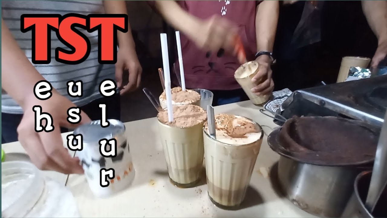 Teh Susu Telur | TST | Minuman Malam Berenergi Khas Medan | Medan ...