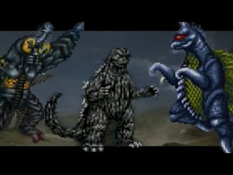 Godzilla 70s vs Gigan and Megalon (Godzilla Omniverse) - YouTube
